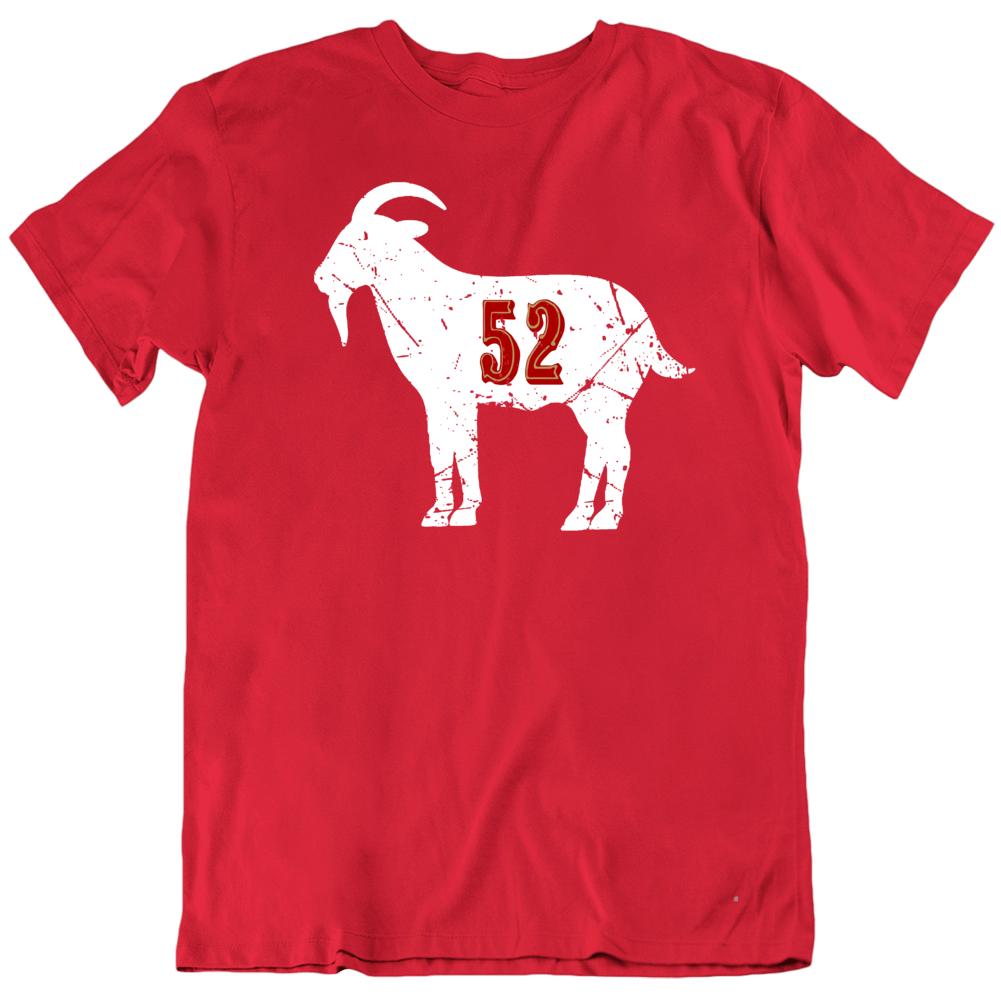 Patrick Willis Goat 52 San Francisco Football Fan Distressed T Shirt ...